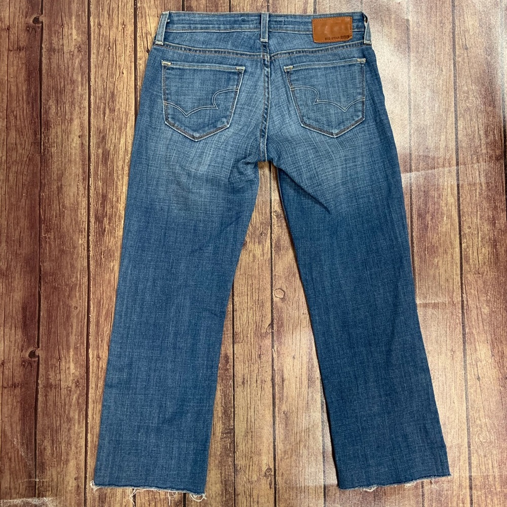 Big Star Rikki Low Rise Cut Off Jeans - Gem